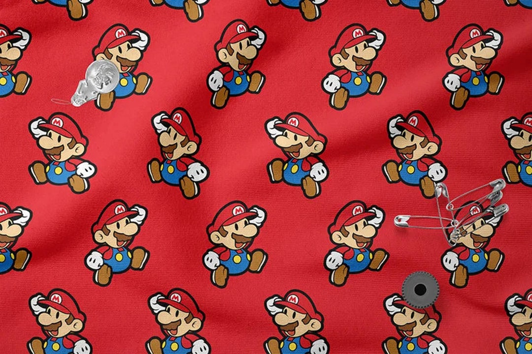 Classic Game Fabric 80’s Arcade Game Fabric Retro Arcade Games Fabric ...