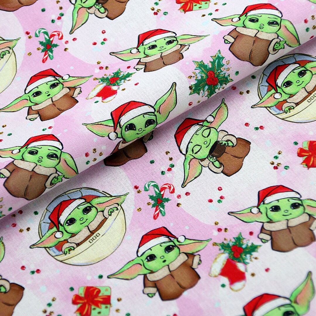 Baby Yoda Fabric | Star Wars Fabric Mandalorian the Child Fabric ...