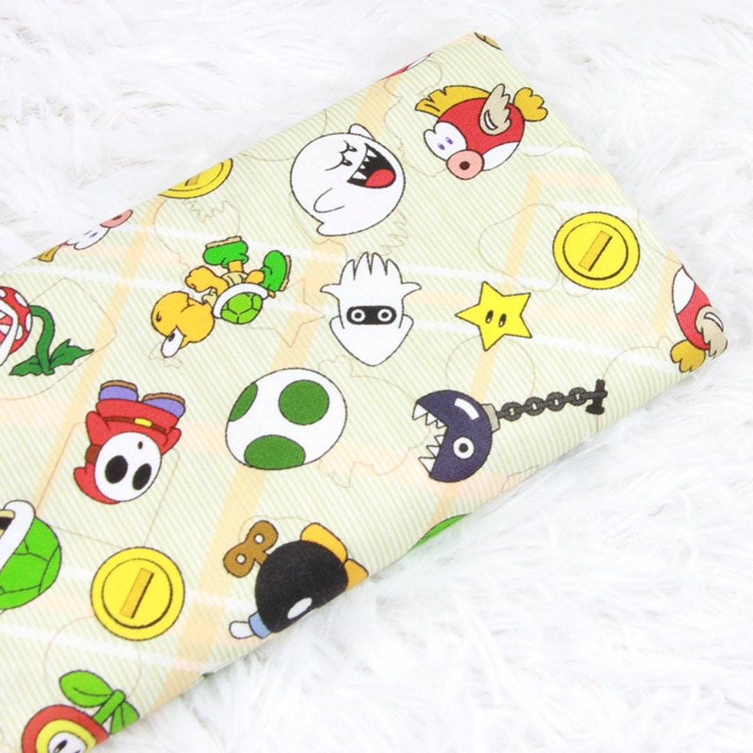 Classic Game Fabric 80’s Arcade Game Fabric Retro Arcade Games Fabric ...