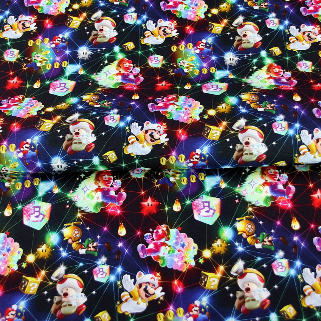 Classic Game Fabric 80s Arcade Game Fabric Retro Arcade Games Fabric ...
