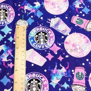 Starbucks Fabric for Coffee Lover Fabric | Tarbucks Coffee Fabric ...