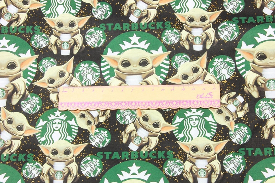 Starbucks Fabric for Coffee Lover Fabric | Tarbucks Coffee Fabric ...