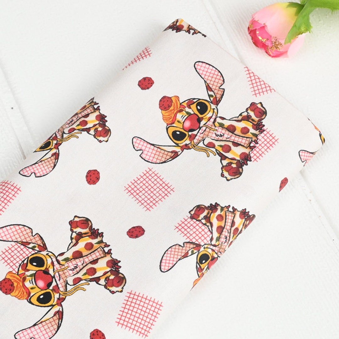 Disney Characters Fabric Stitch Fabric Lilo & Stitch Fabric Cartoon ...