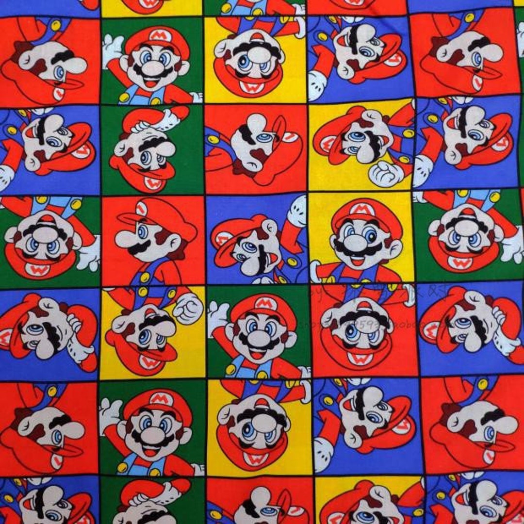 Classic Game Fabric 80’s Arcade Game Fabric Retro Arcade Games Fabric ...