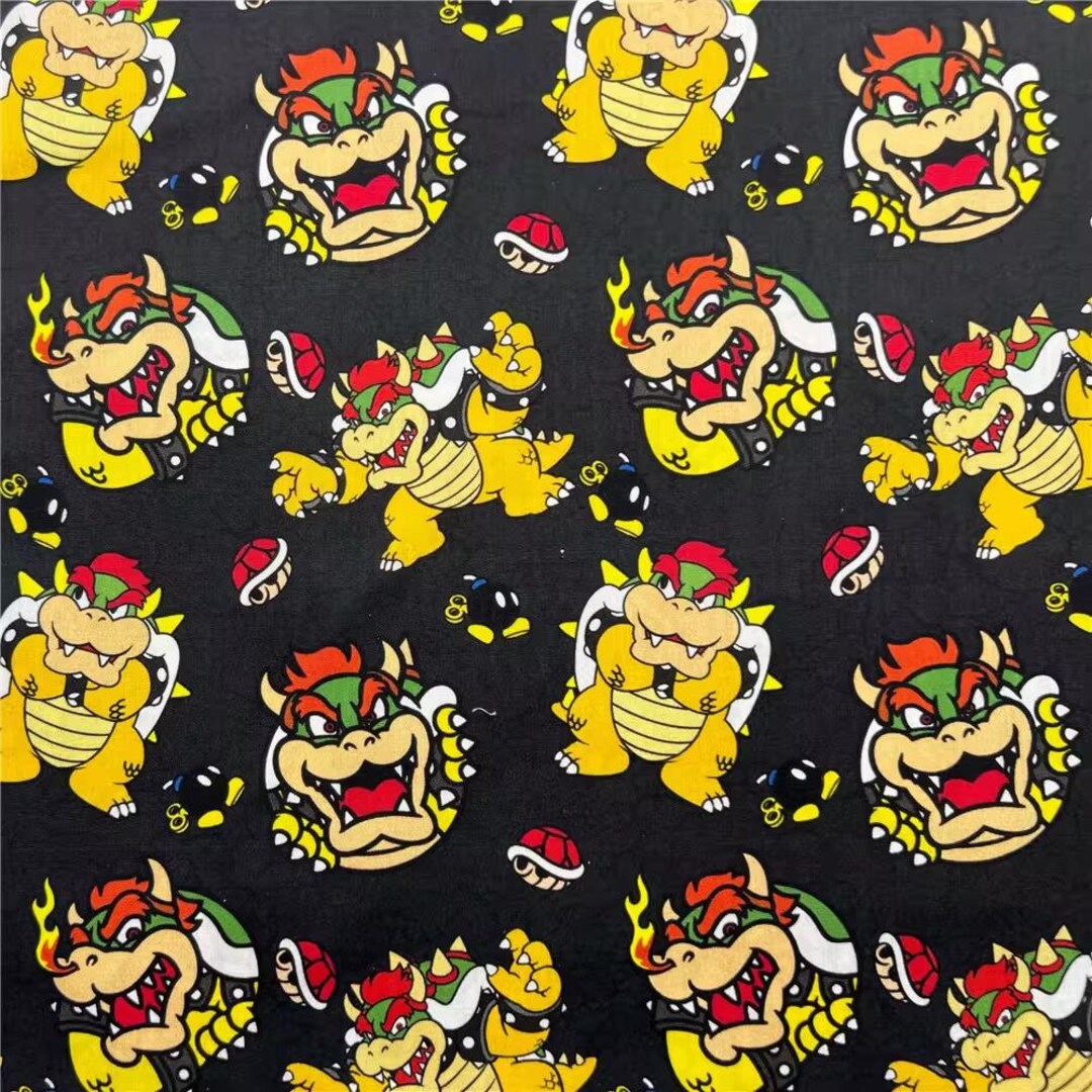 Classic Game Fabric 80’s Arcade Game Fabric Retro Arcade Games Fabric ...