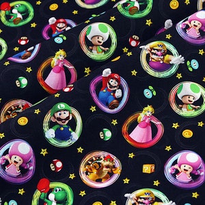 Classic Game Fabric 80s Arcade Game Fabric Retro Arcade Games Fabric ...