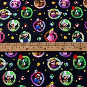 Classic Game Fabric 80s Arcade Game Fabric Retro Arcade Games Fabric ...
