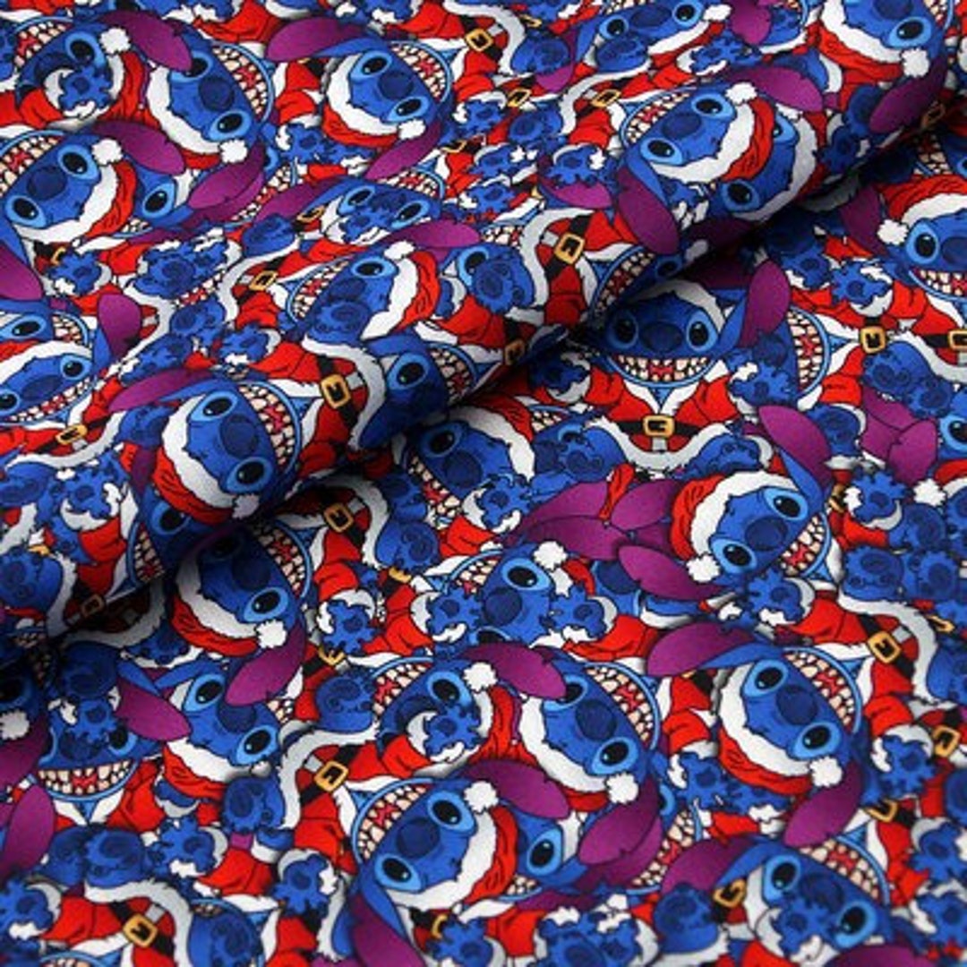 Disney Characters Fabric Stitch Fabric Lilo & Stitch Fabric Cartoon ...