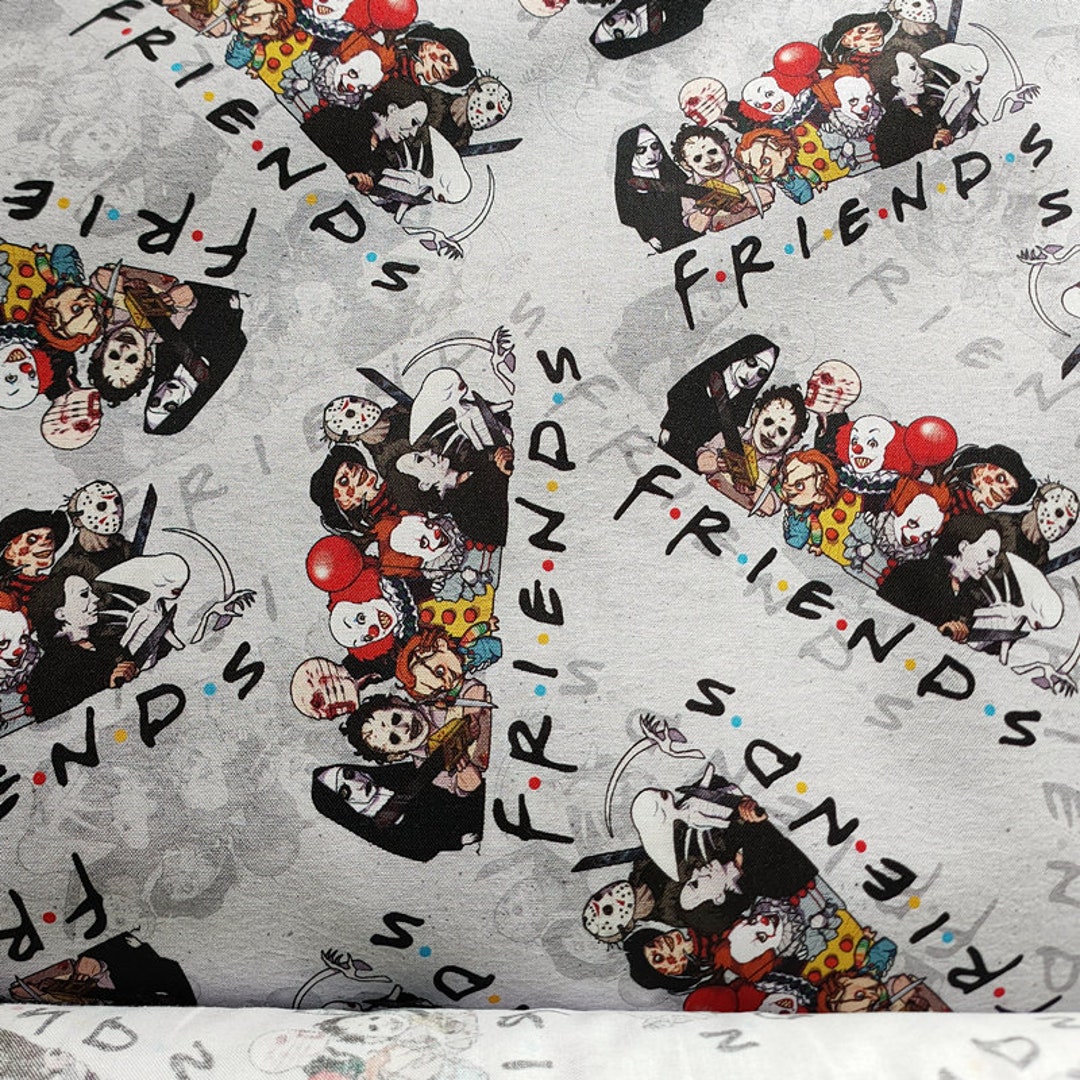 Halloween Fabric, Gothic Fabric, Jason Fabric, Freddy Fabric, Chucky ...