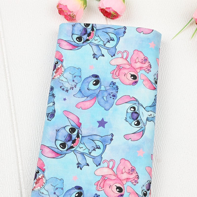 Lilo and Stitch Fabric - Etsy