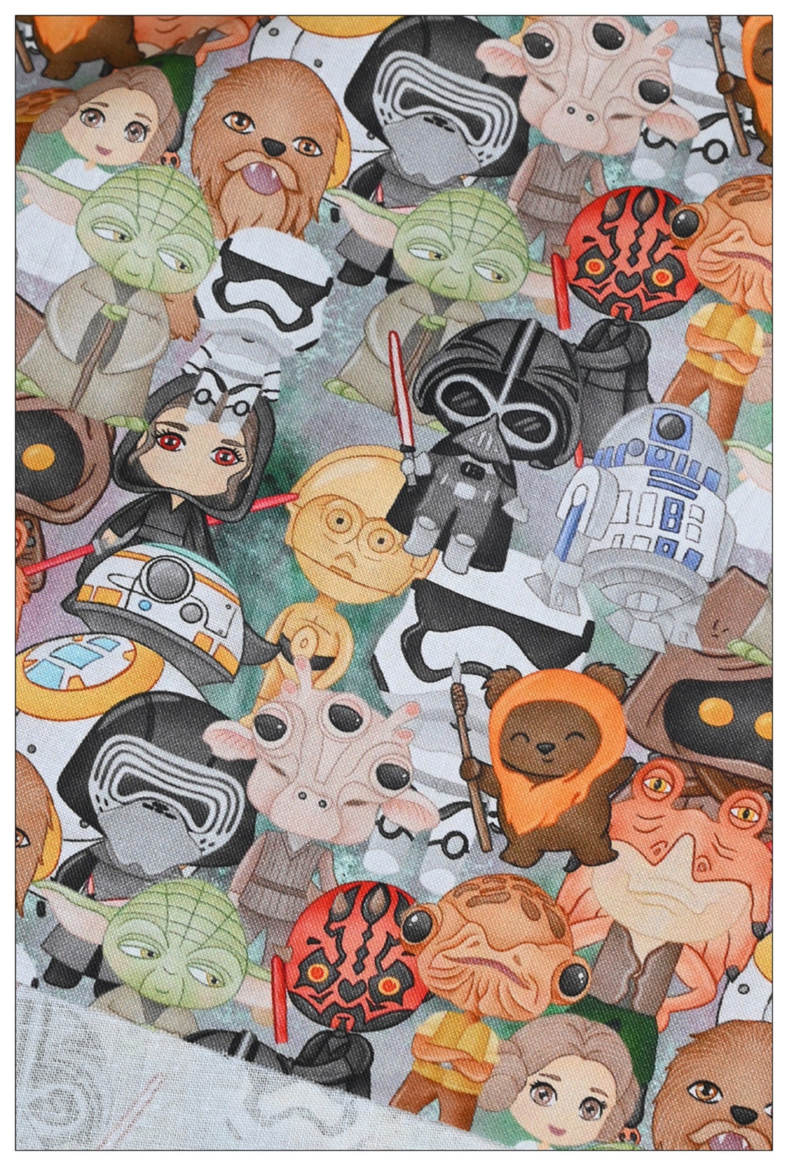 Baby Yoda Fabric Star Wars Fabric Mandalorian the Child - Etsy