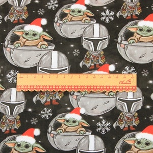 Baby Yoda Fabric Star Wars Fabric Mandalorian the Child Fabric Grogu ...
