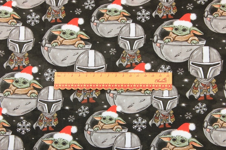 Baby Yoda Fabric | Star Wars Fabric Mandalorian the Child Fabric ...