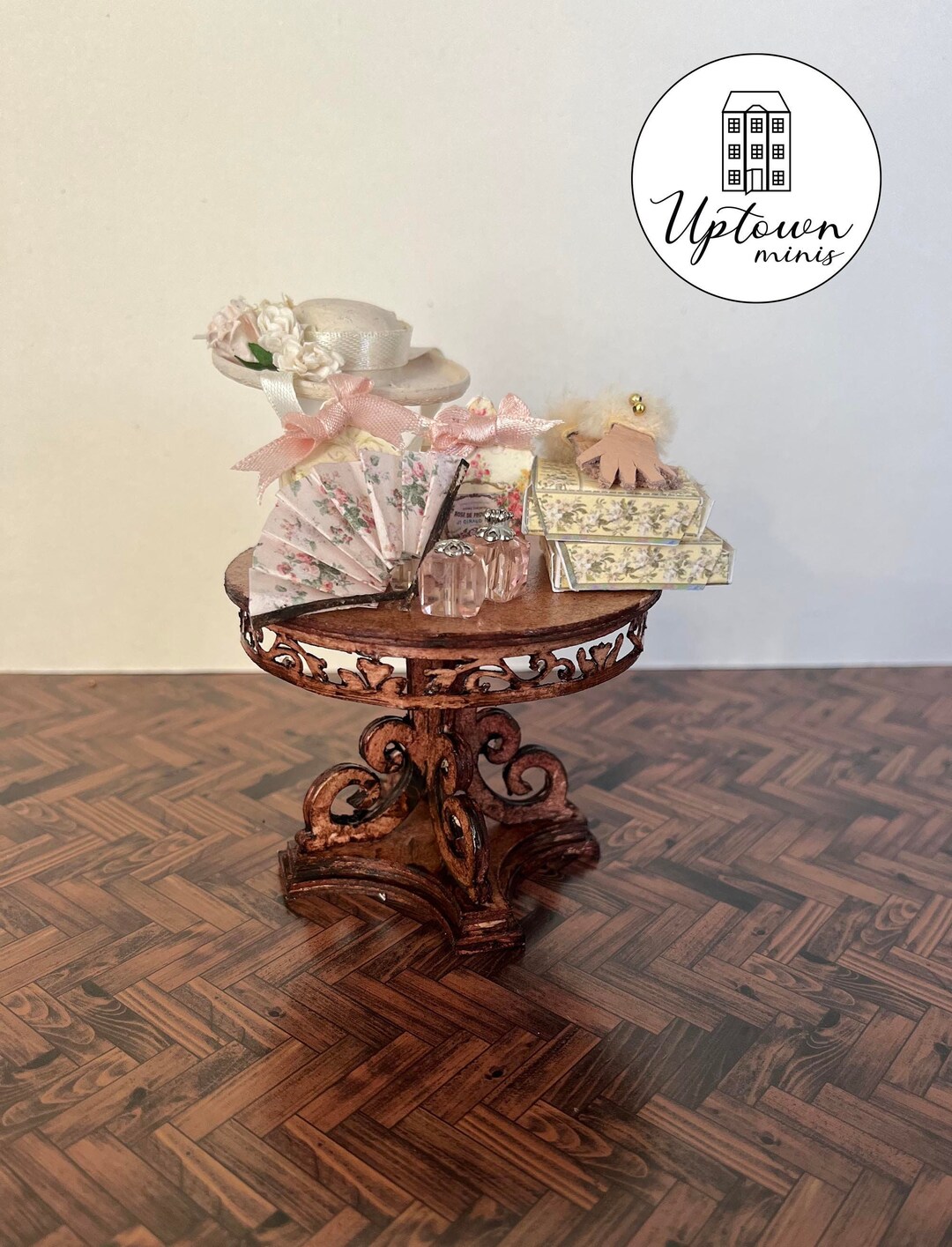 SVG File for a Ravishing Round Table in 1:12 Scale - Etsy