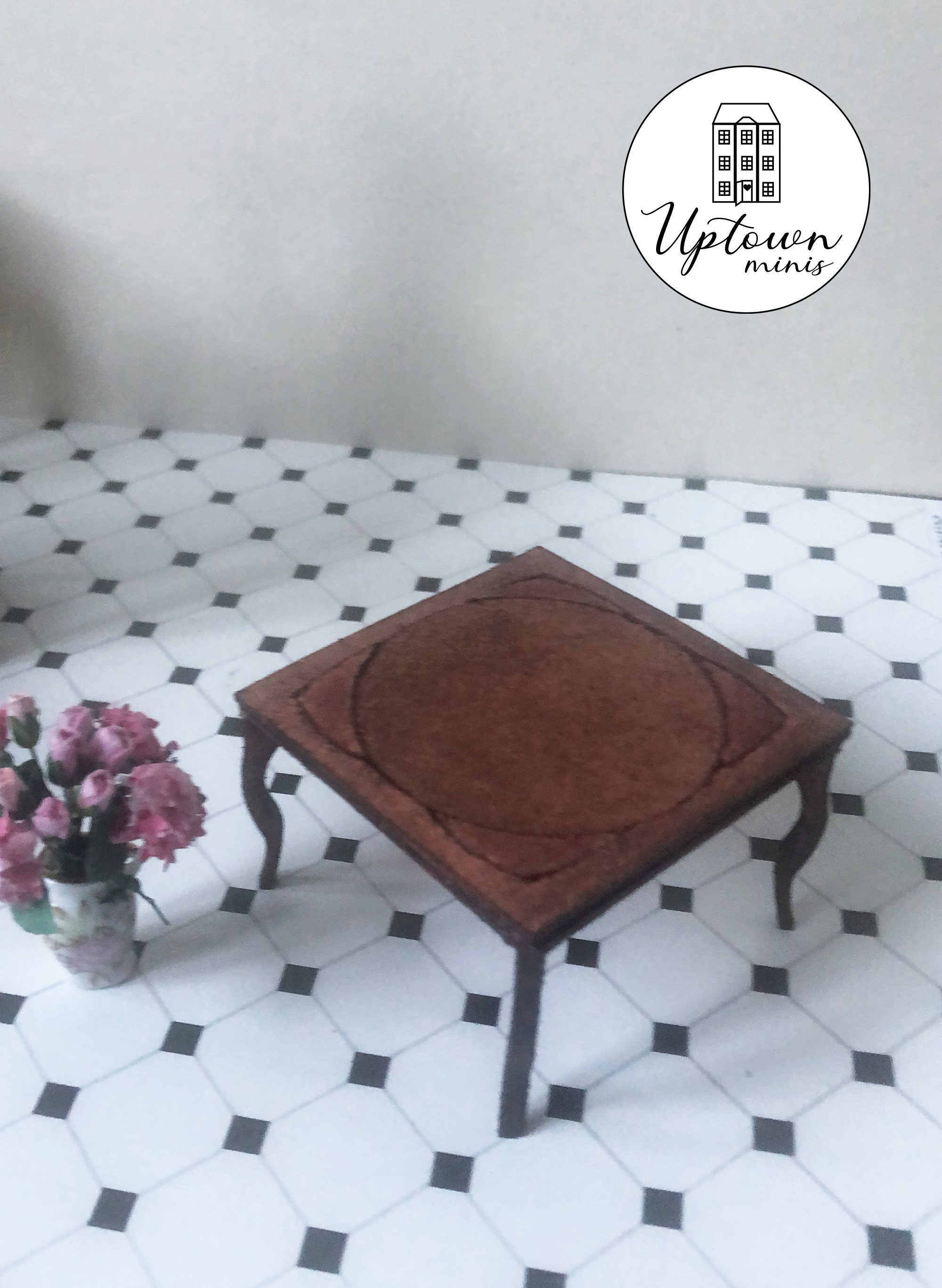 SVG File for a Little Coffee Table in 1:12 Scale - Etsy