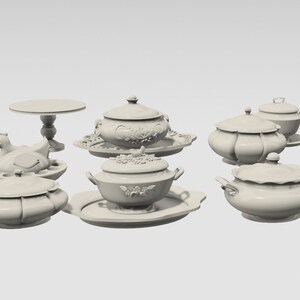 STL File for Superior Vintage Serveware (for 3D Printing) - Etsy