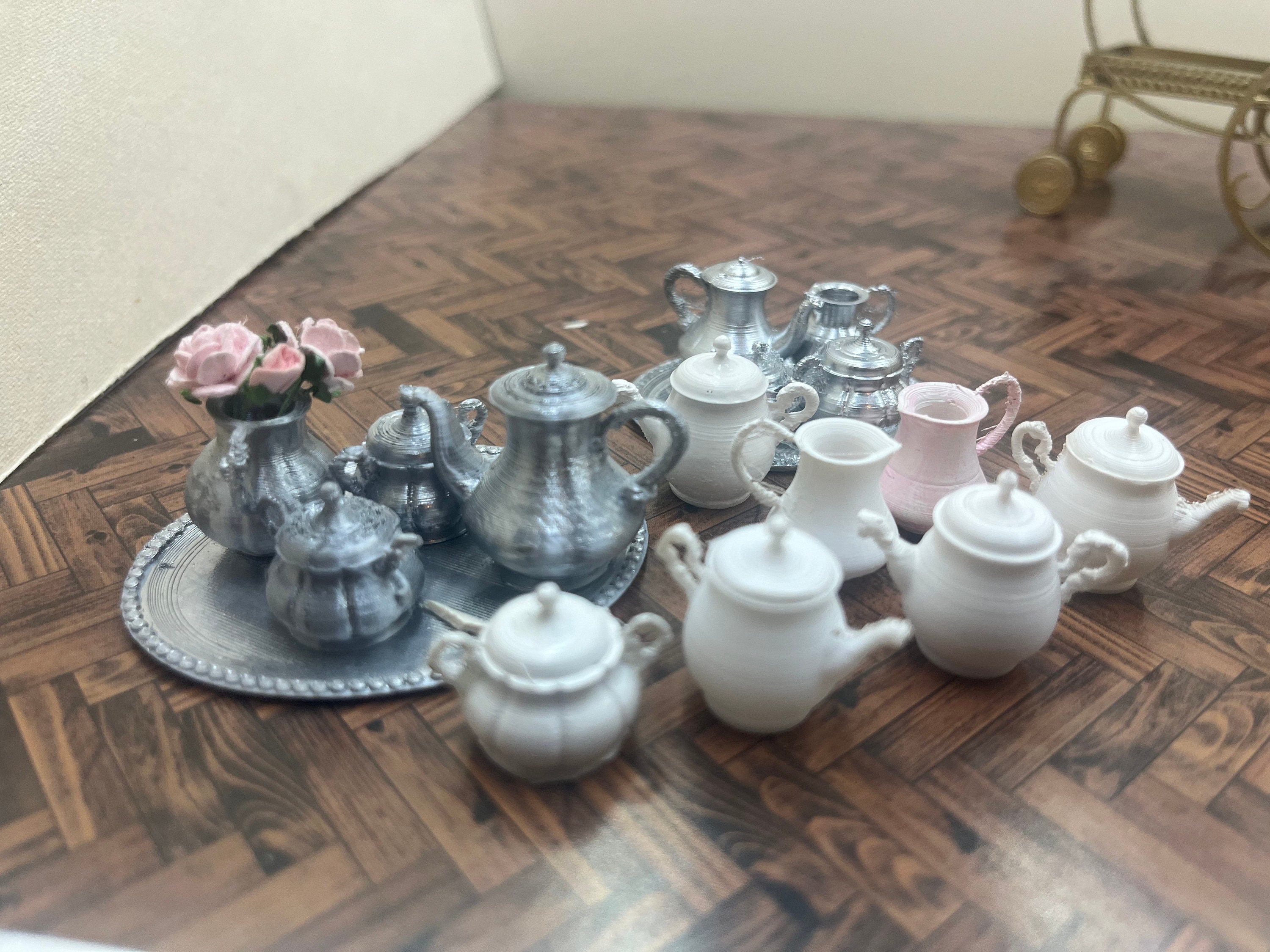 STL File for Trustworthy Tea Set (for 3D Printing) - Etsy