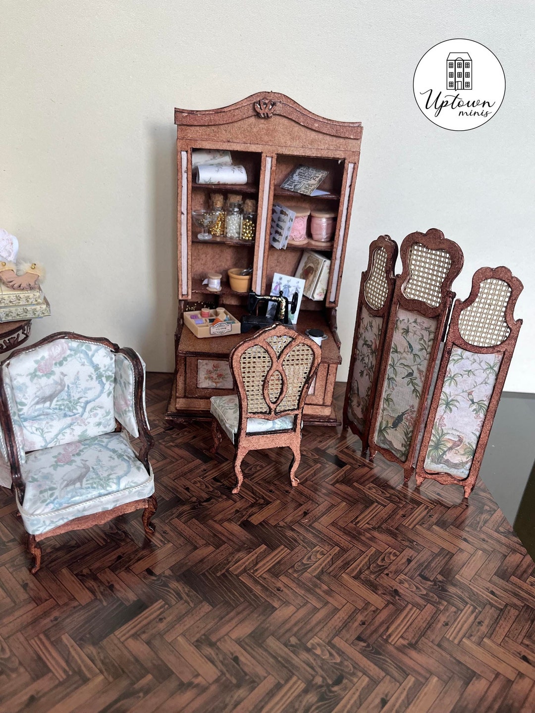 SVG File for a Dramatic Desk in 1:12 Scale - Etsy