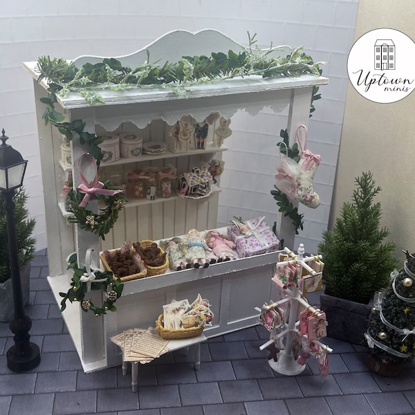 Miniature Christmas Stall - Etsy