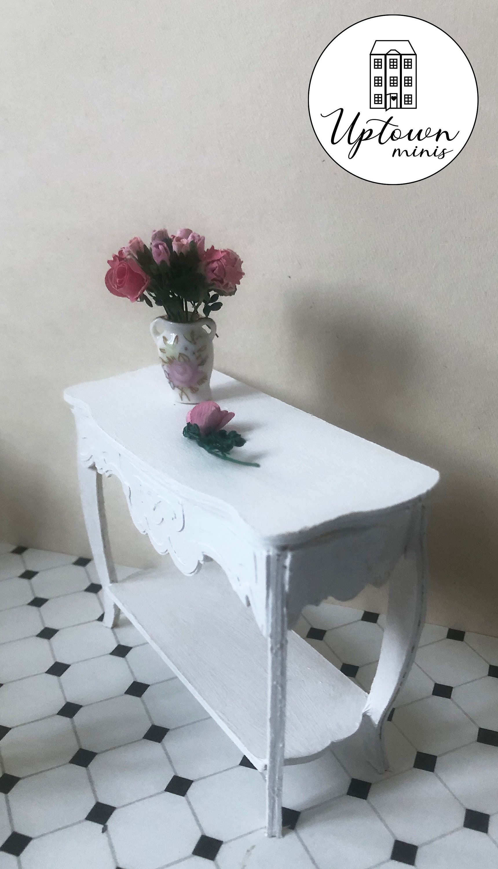 SVG File for a Gorgeous Side Table in 1:12 Scale - Etsy