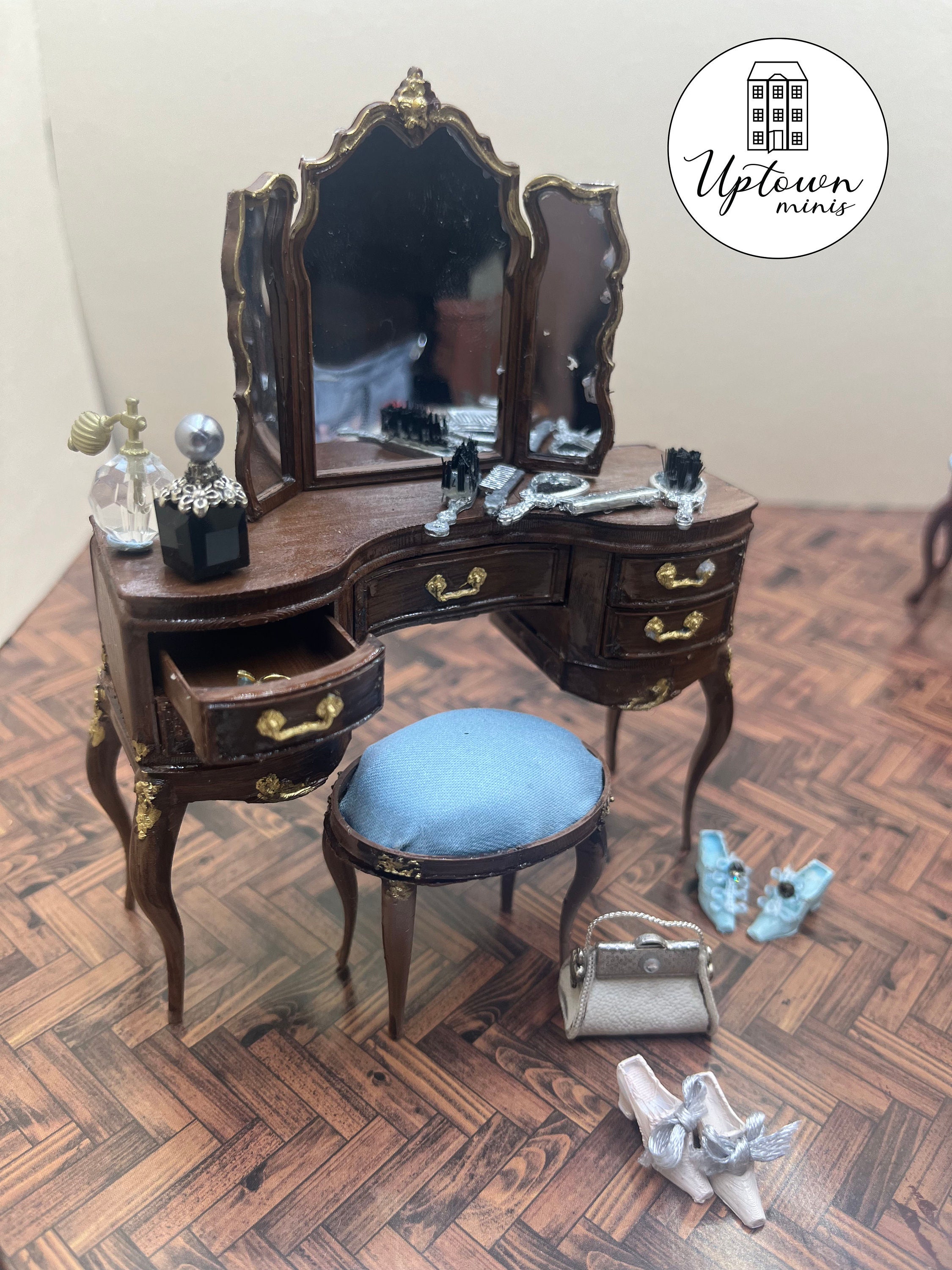 STL File for a Vivacious Vanity (for 3D Printing) - Etsy