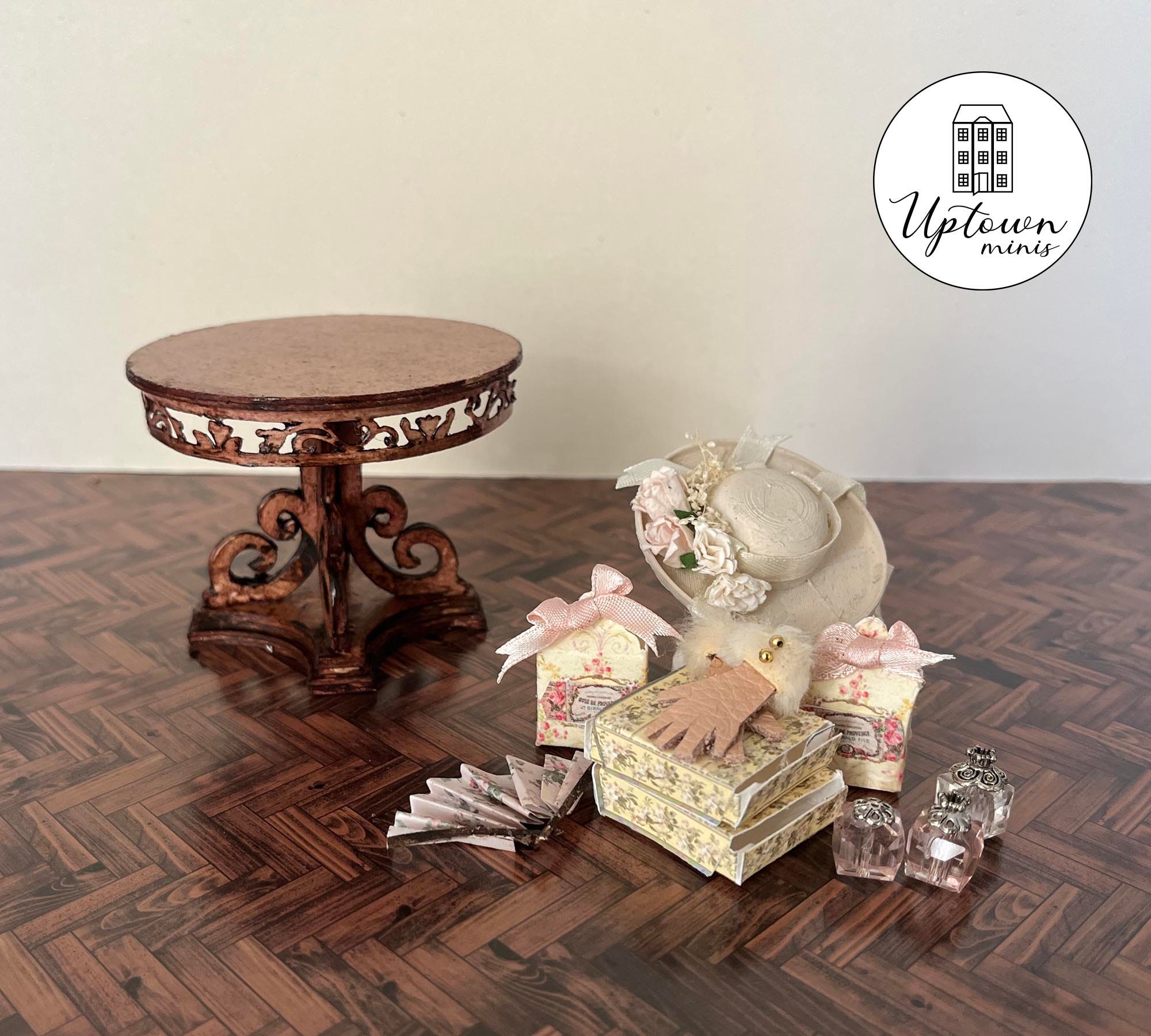 SVG File for a Ravishing Round Table in 1:12 Scale - Etsy