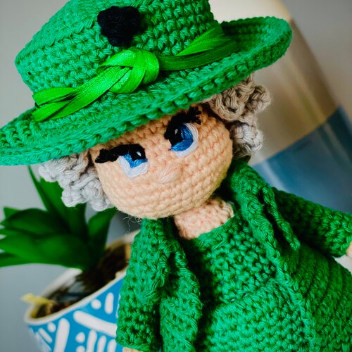 The Queen Crochet Pattern Amigurumi Queen Doll Crochet Queen - Etsy