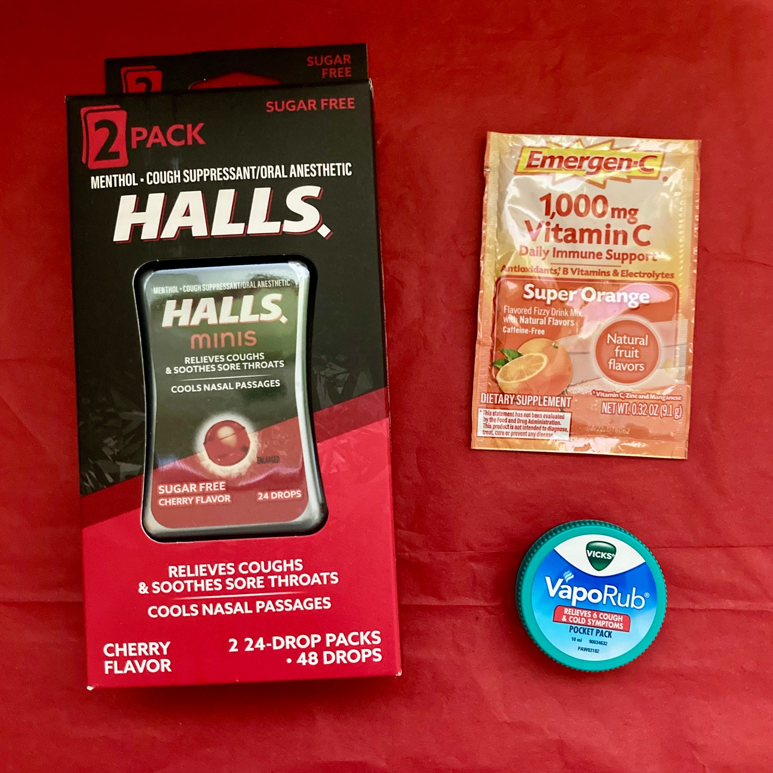 Get Well Soon Care Package: Soup, Cough Drops, Tissues & More - Etsy