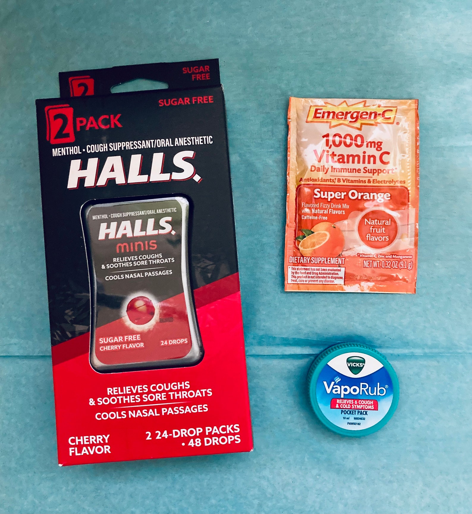 Get Well Soon Care Package: Soup, Cough Drops, Tissues & More - Etsy