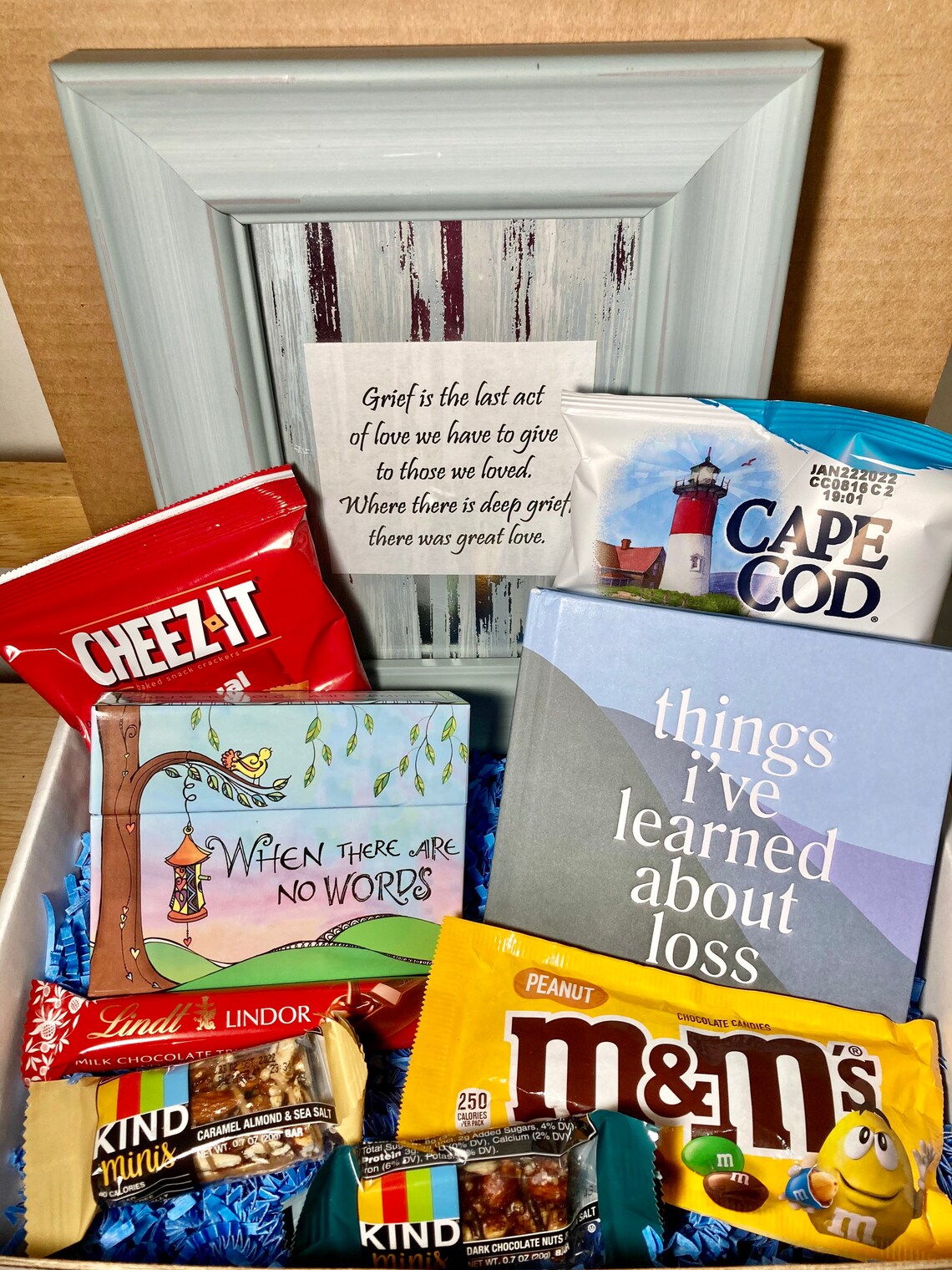 Sympathy Gift Box Grief Care Package Mourning Care Box - Etsy