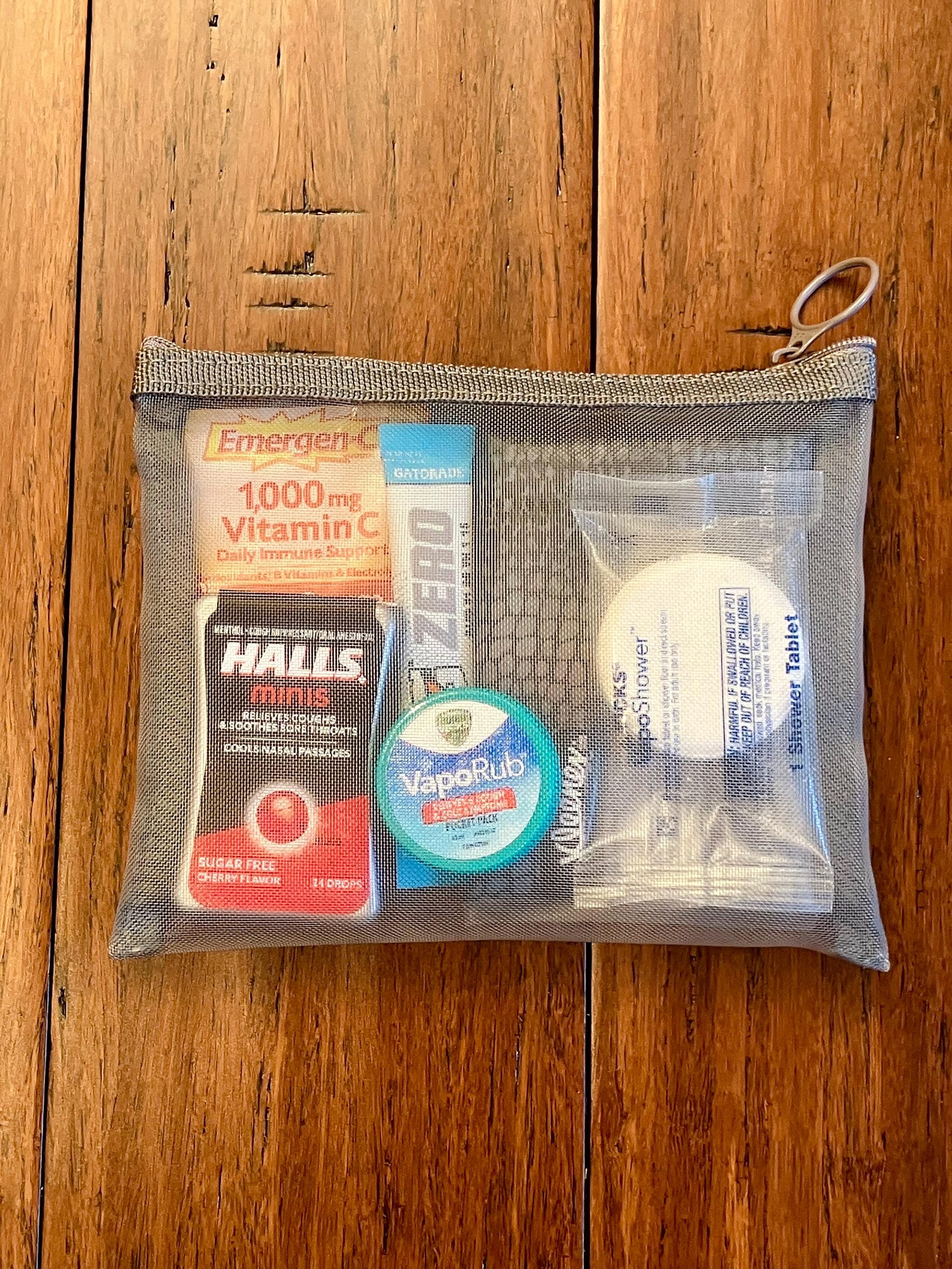 Sick Kit ~ Sick Care Package ~ Get Well Soon Pouch ~ Wellness Care ...