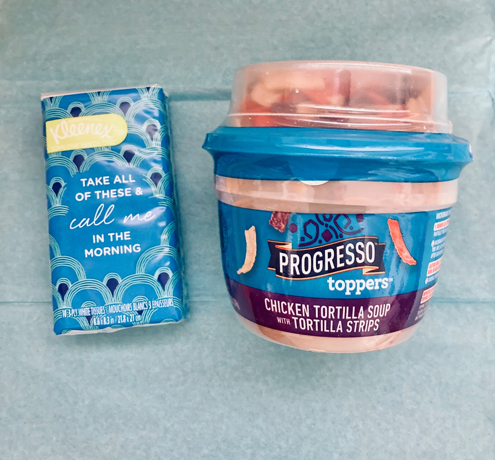 Get Well Soon Care Package: Soup, Cough Drops, Tissues & More - Etsy
