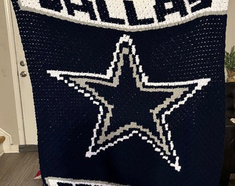Dallas Cowboys Graphgan Pattern - Etsy