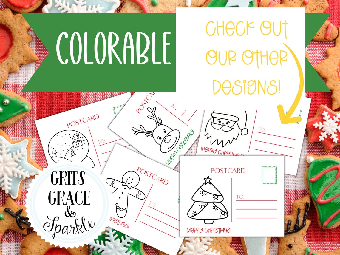 Christmas Coloring Page, Christmas Activities for Kids, Christmas ...