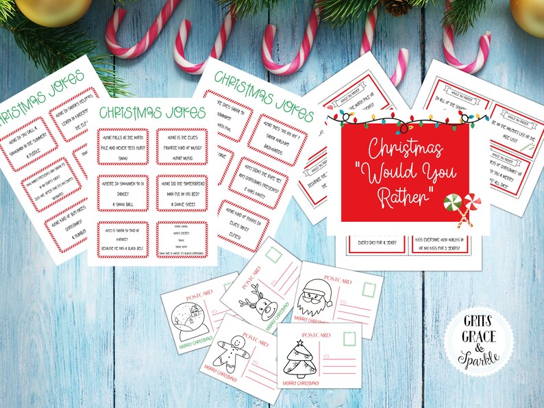 Christmas Activity Mega Pack: Family & Classroom Holiday Fun Bundle - Etsy