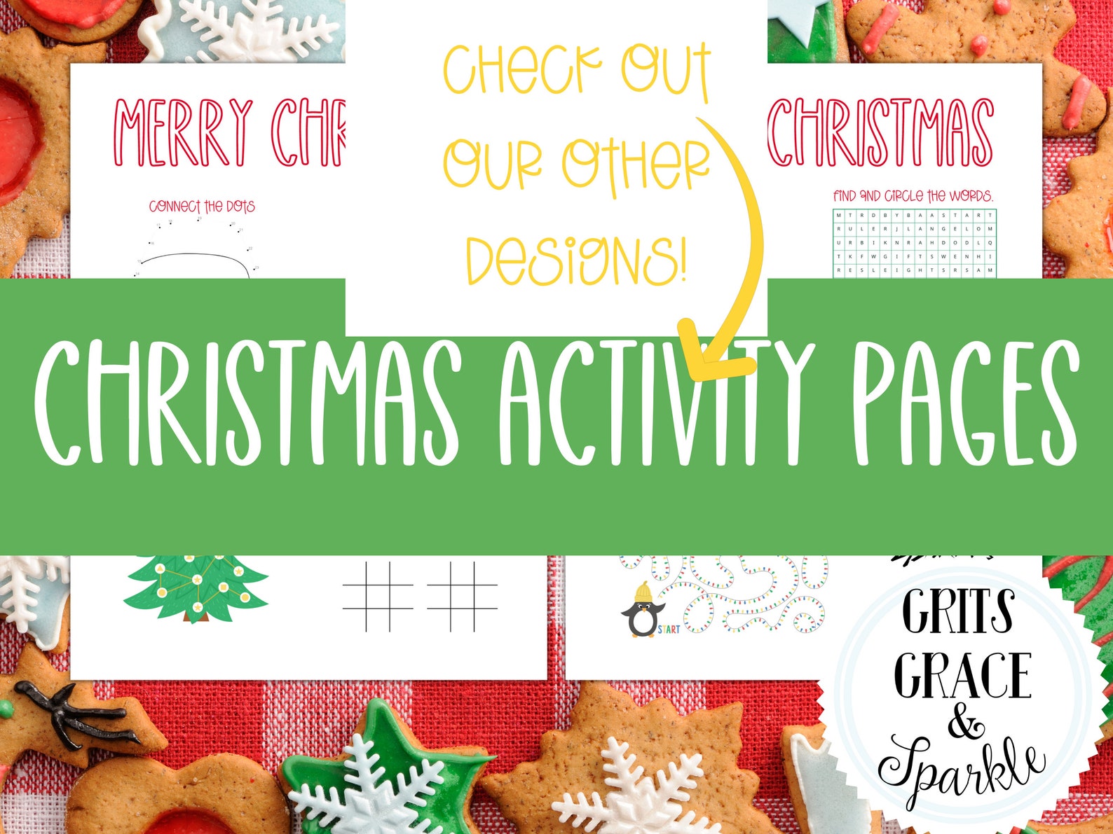 Christmas Lights Alphabet Scavenger Hunt: Printable Holiday Game (PDF ...