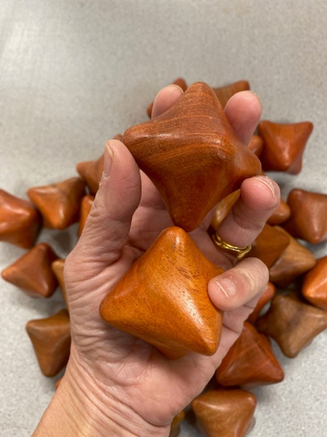 2 Pieces Star Shape Hand Massage Tool, Hand Massage Wood Stick Tools ...