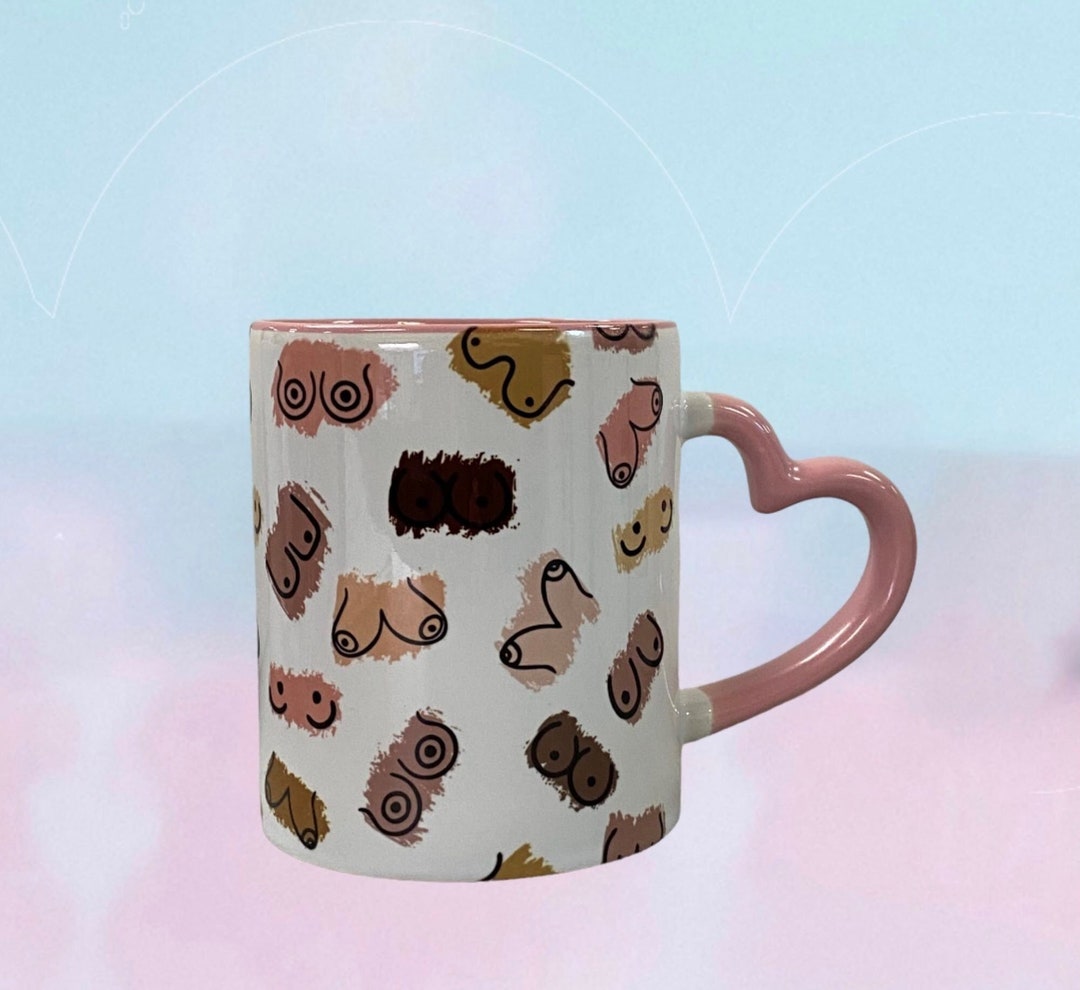 Feminism Doodle Boobs,boobs Mug, Gift for Her Coffee Mug, 11 Oz With ...
