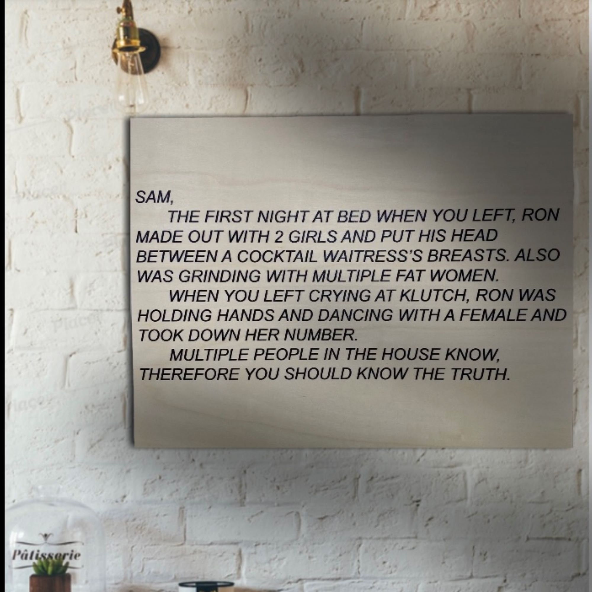 Jersey Shore the Note Natural Wood Frame Print - Etsy