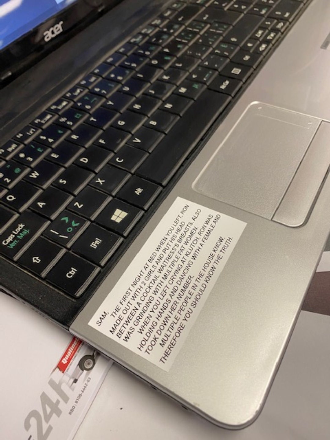 Jersey Shore the Note 5 Piece Sticker Set, Snooki Letter to Sammi ...