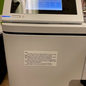 Jersey Shore "the Note" 5 Piece Sticker Set, Snooki Letter to Sammi ...