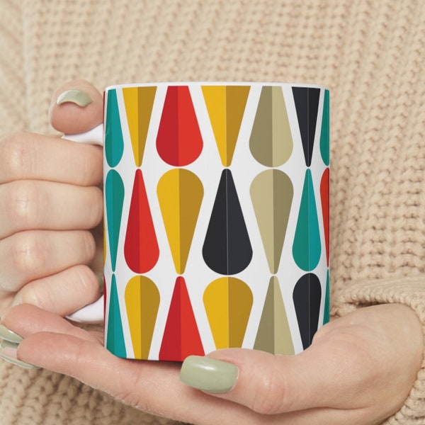 Geometric Mug - Etsy