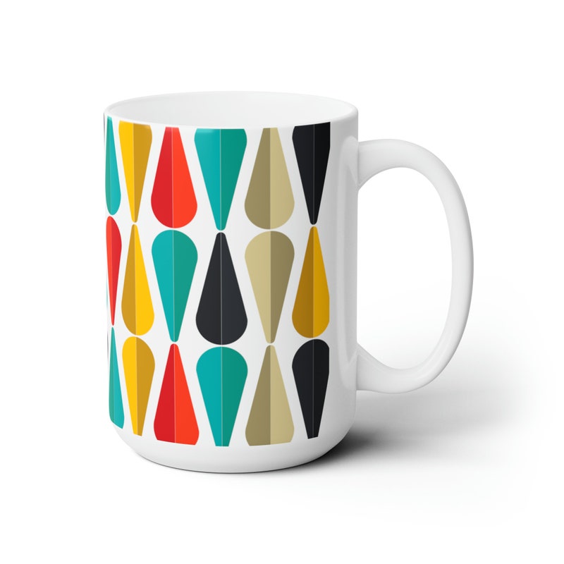 Geometric Mug - Etsy