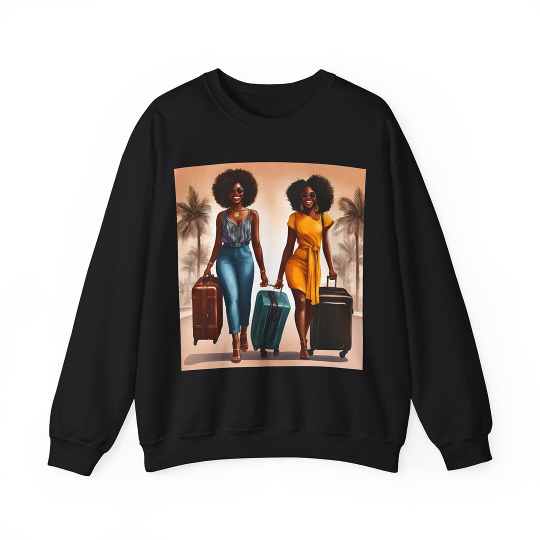 Girls Trip Shirt Melanin Girls Getaway Sweatshirt Afro Women Shirt ...