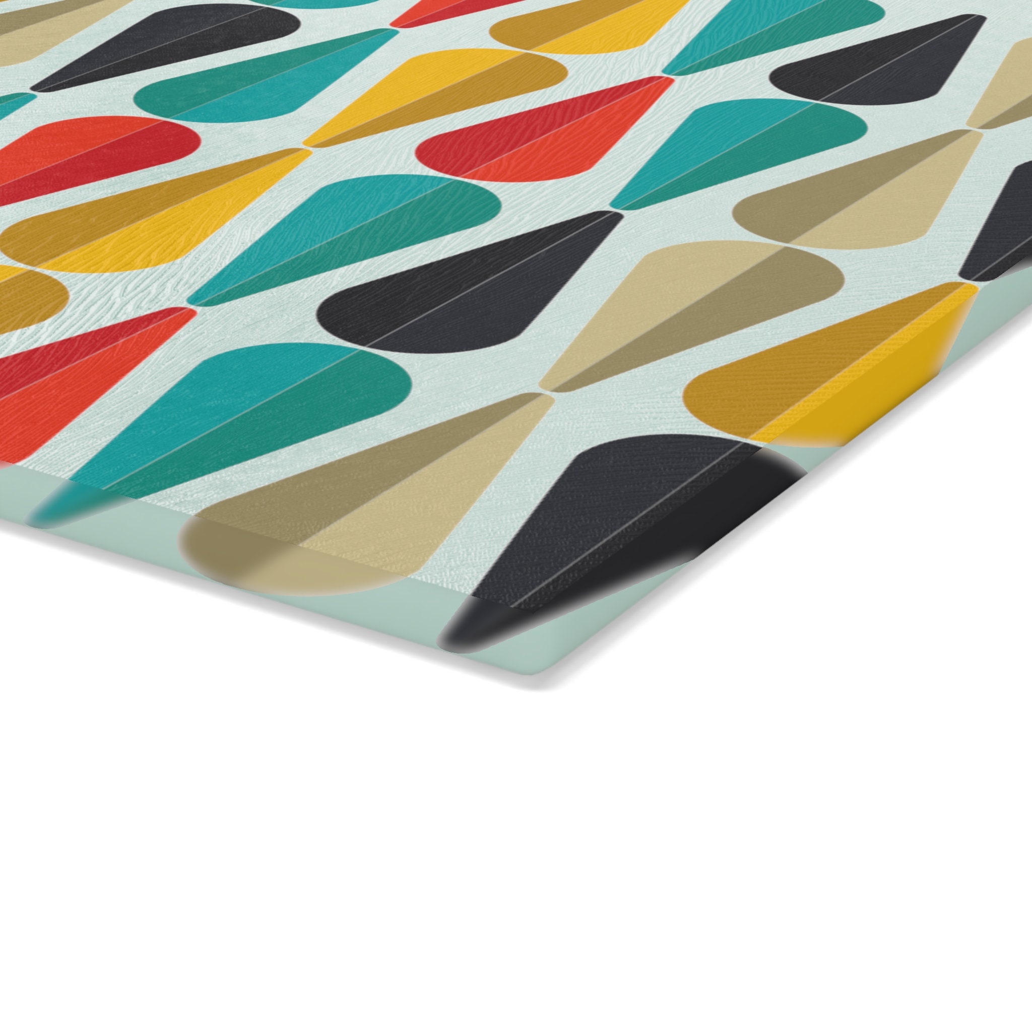 Mid Century Modern Cutting Board MCM Kitchen Counter Chop Board ...