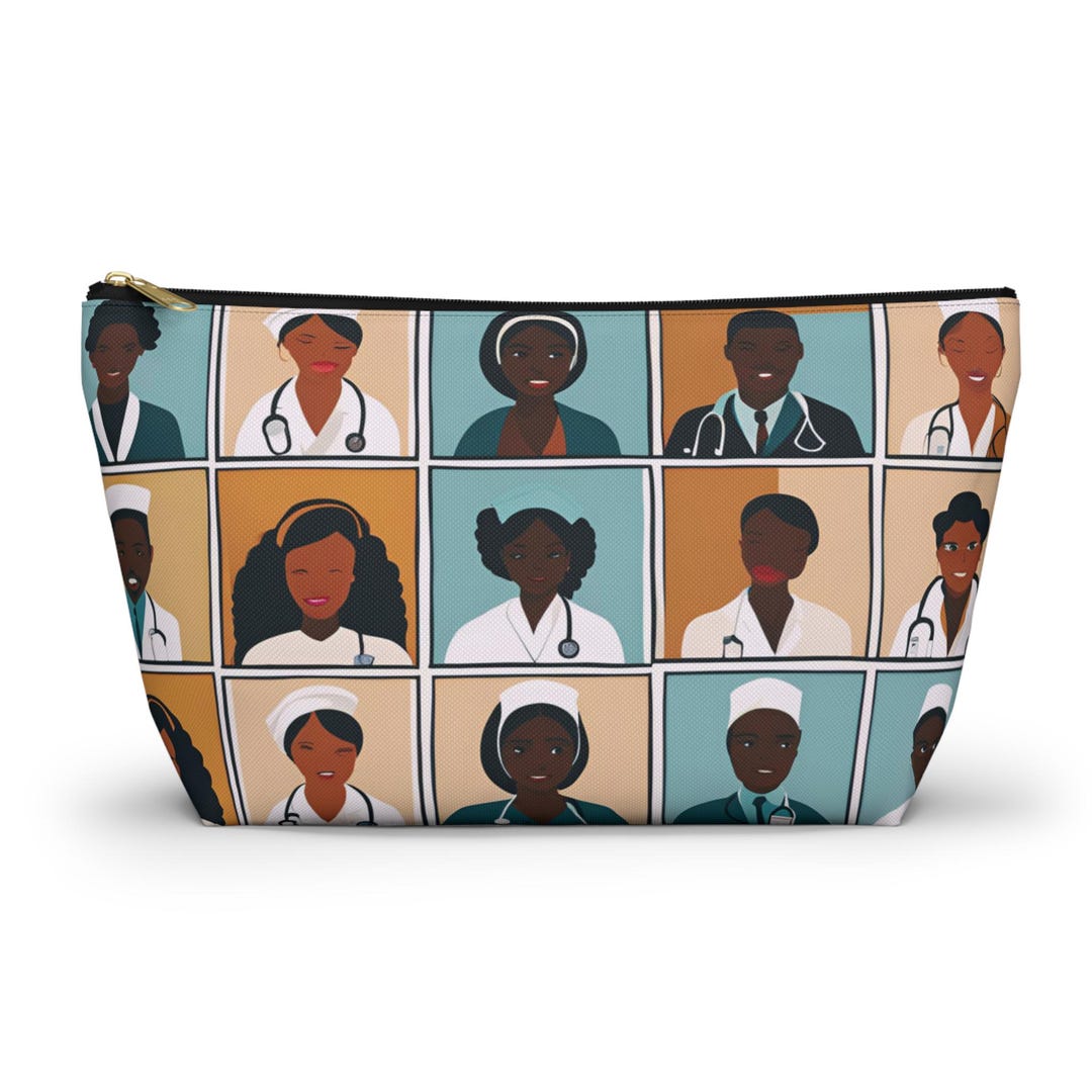 Black Nurses Pouch -nurse Accessory Pouch - Medical Professional Gift ...