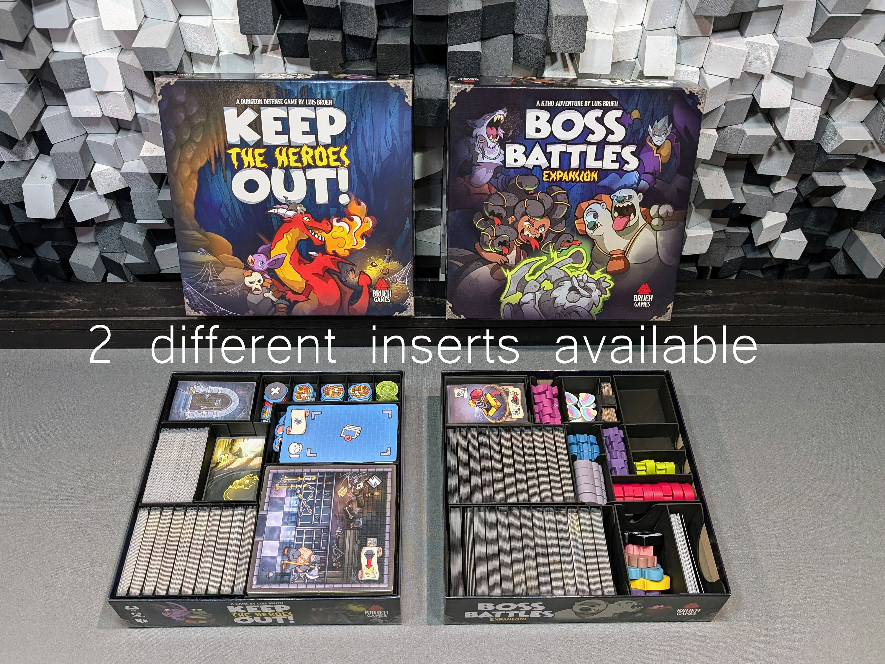 Keep the Heroes Out Compatible Insert (with Boss Battles Option ...