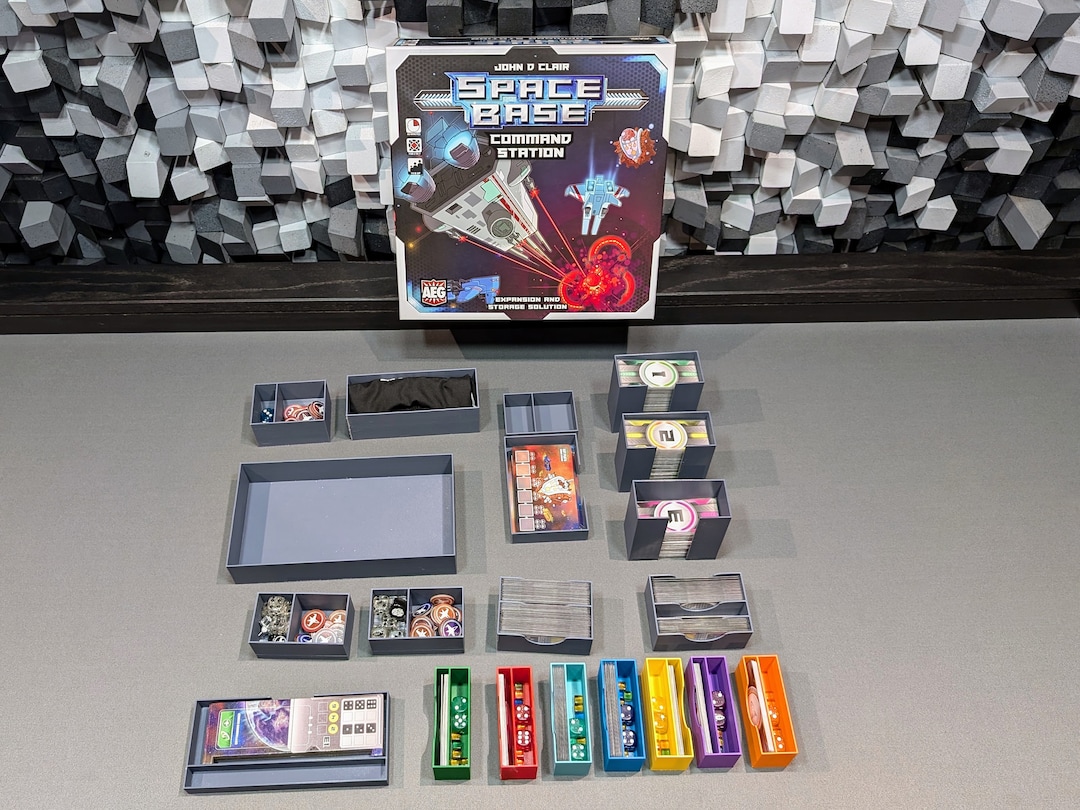 Space Base Command Station Compatible Insert UPDATED - Fits Expansions ...