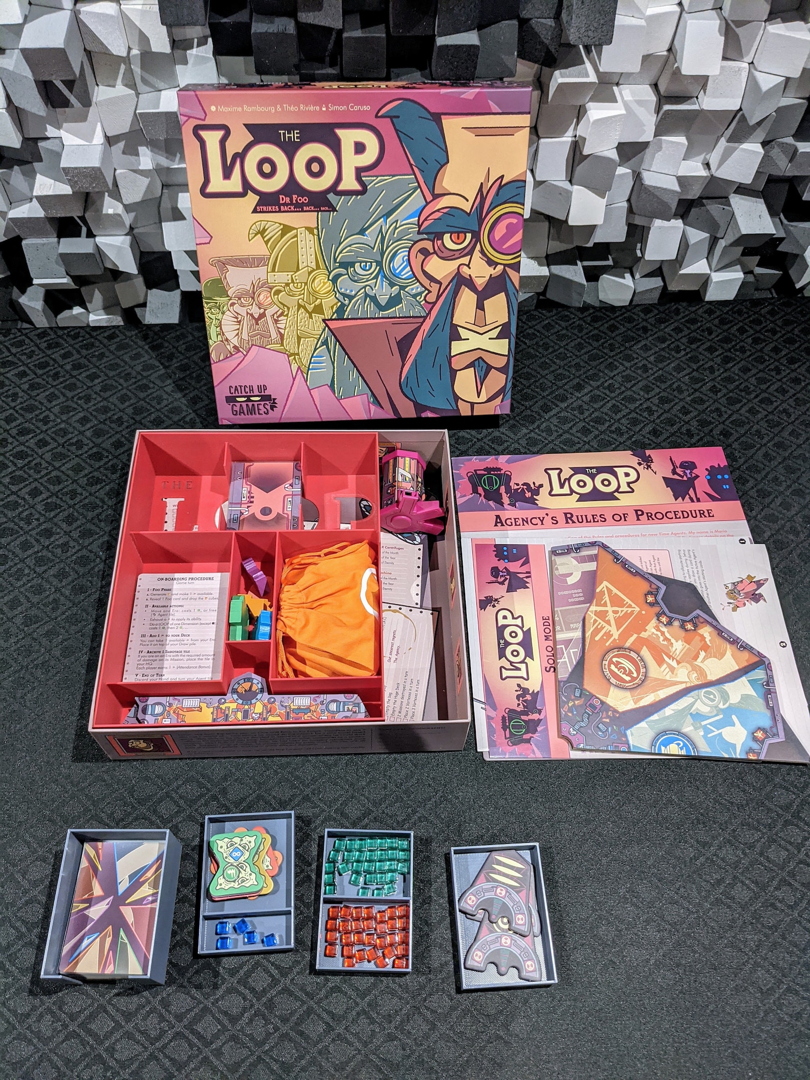 STL Files for Insert Compatible With the Loop Board Game - Etsy