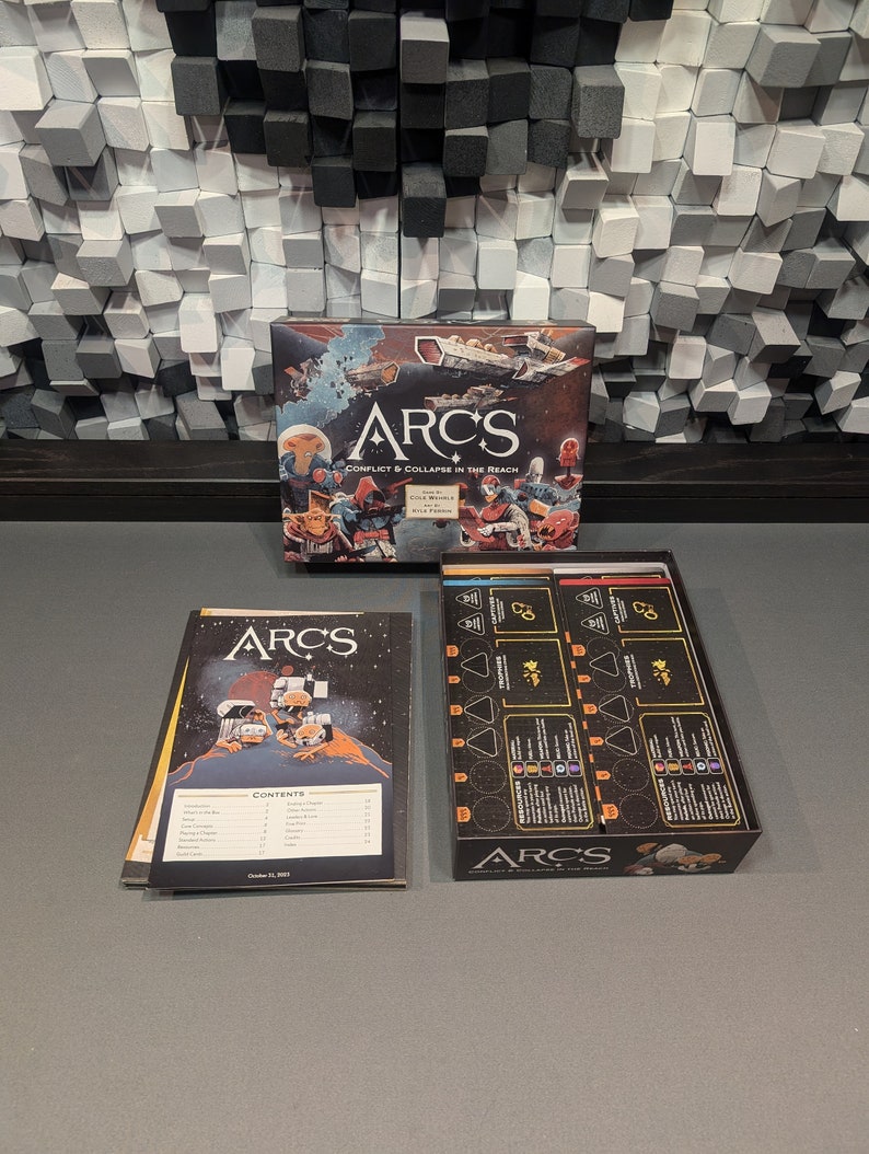 STL Files for Insert, Compatible With Arcs Core Game, Fits Sleeved ...